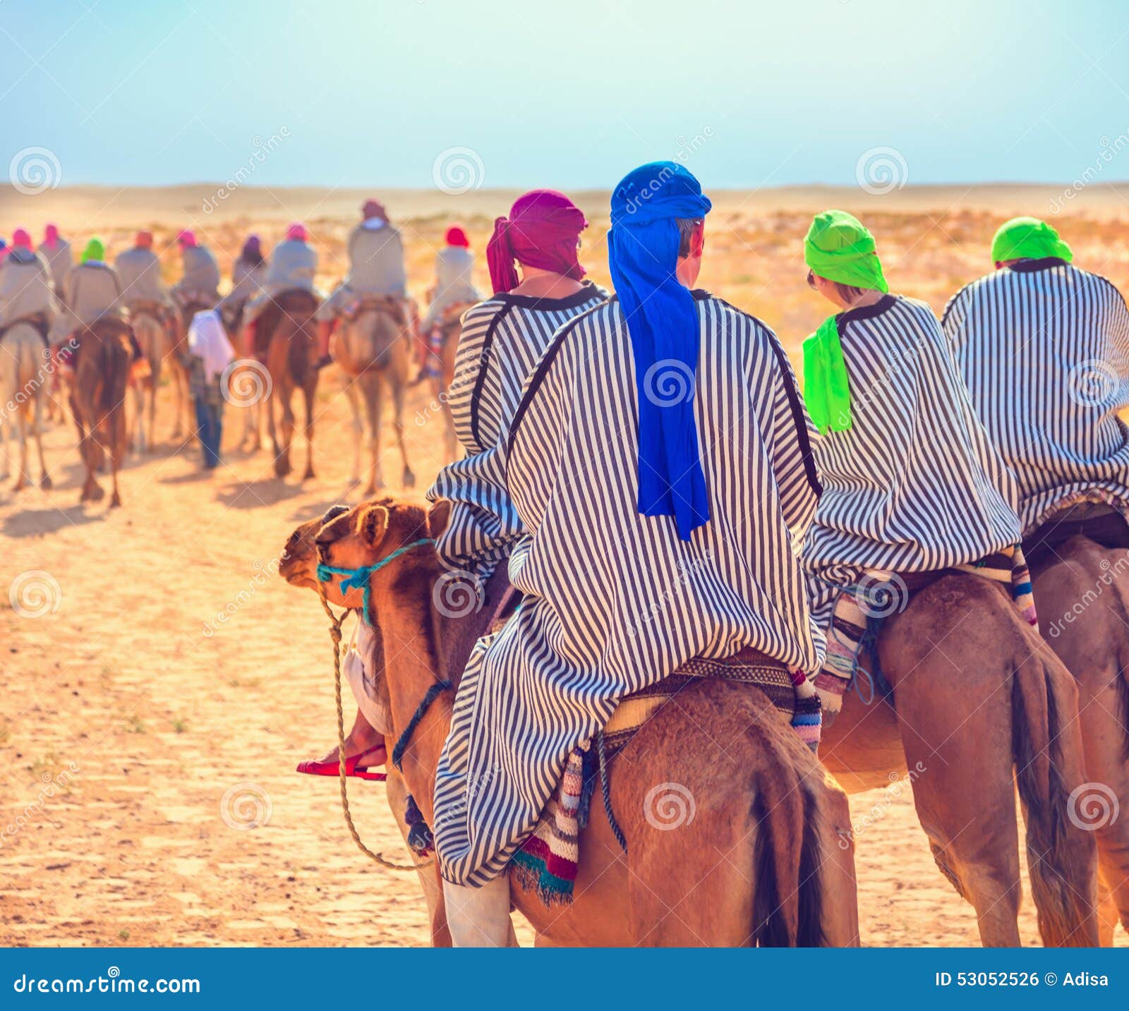 Sahara desert stock photo. Image of dress, berber, dune - 53052526