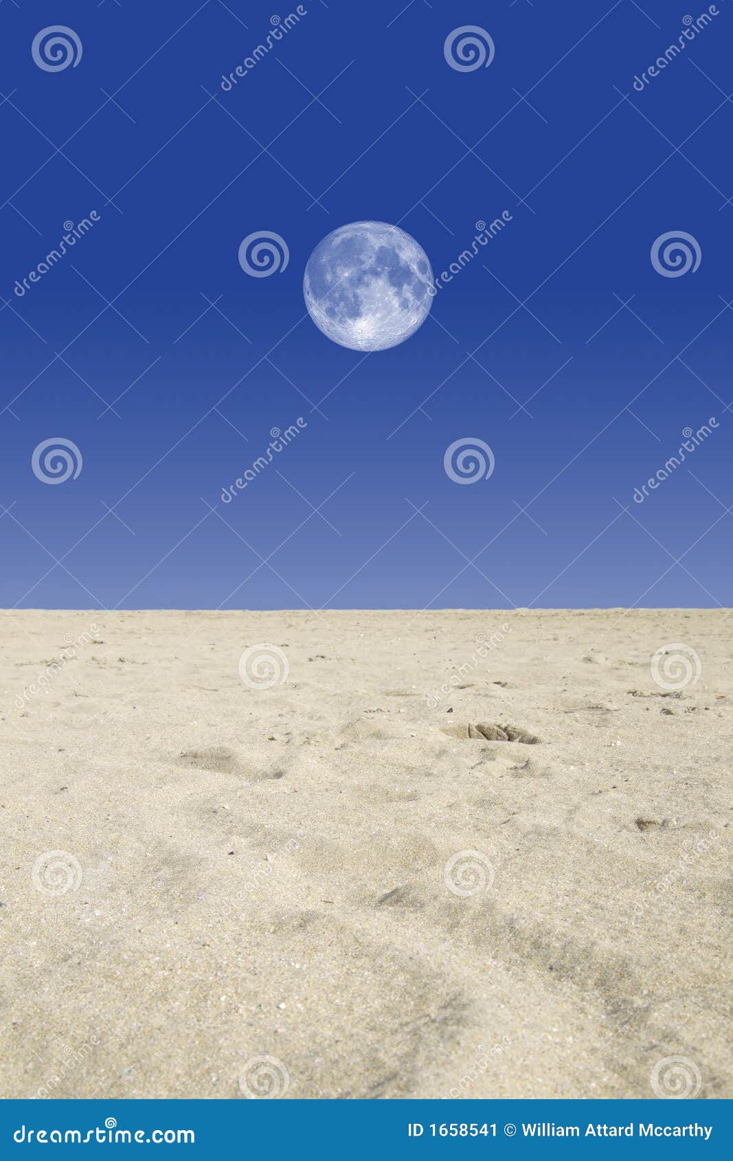 Sahara Moon stock image. Image of scenery, sandy, dune - 1658541