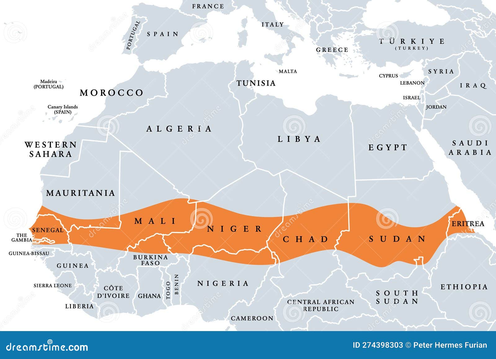 The Sahel, Region in Africa between Sahara and Sudanian Savanna ... The Sahel, Region in Africa between Sahara and Sudanian Savanna ...