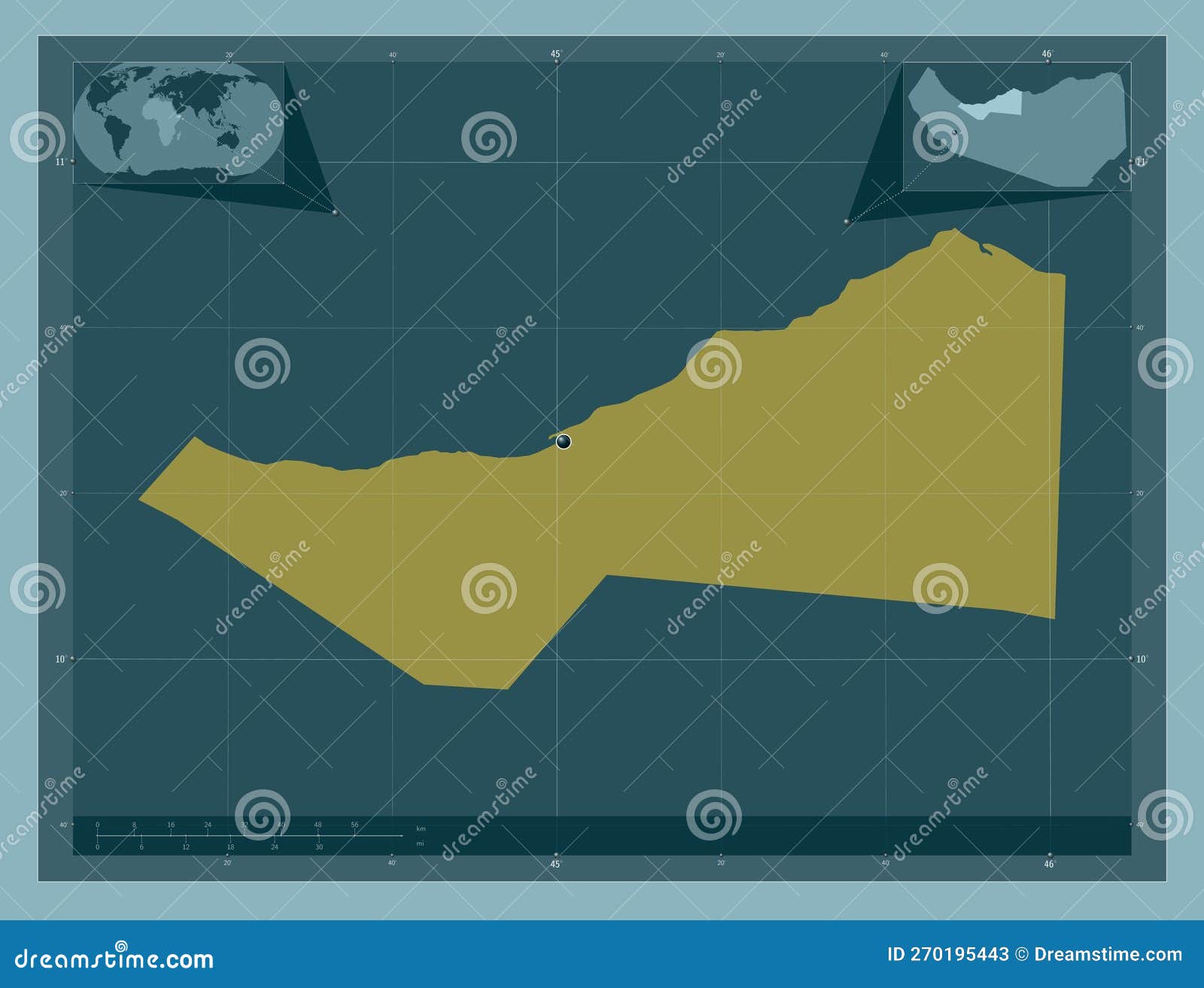 Sahil, Somaliland. Solid. Capital Stock Illustration - Illustration of ...