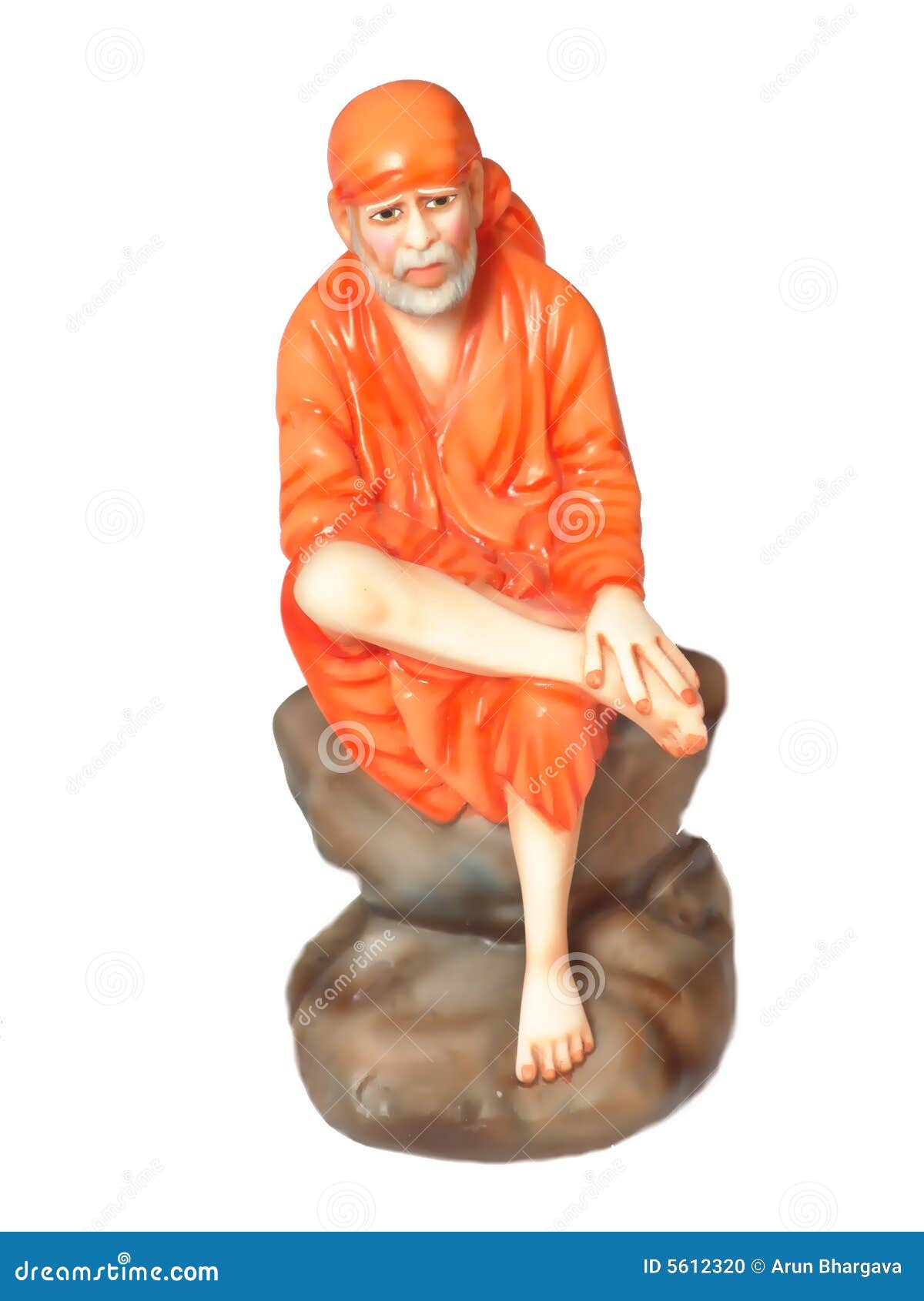 Sai Baba stock photo. Image of seek, thinking, blessing - 5612320