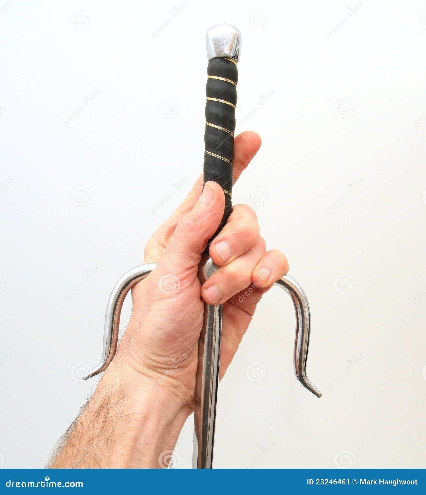 Sai In Hand Stock Image | CartoonDealer.com #23246461