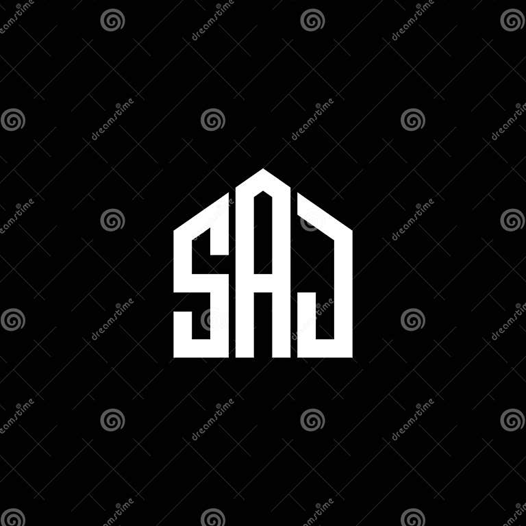 SAI Letter Logo Design on BLACK Background. SAI Creative Initials ...