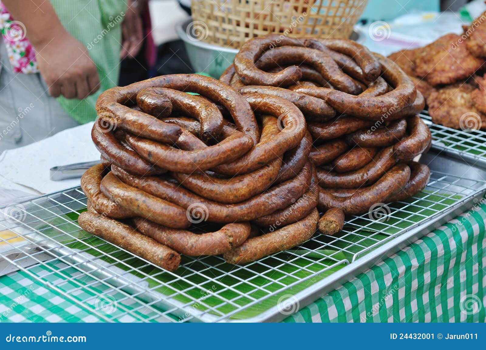 Sai Ua Moo stock image. Image of nutrition, northern - 24432001