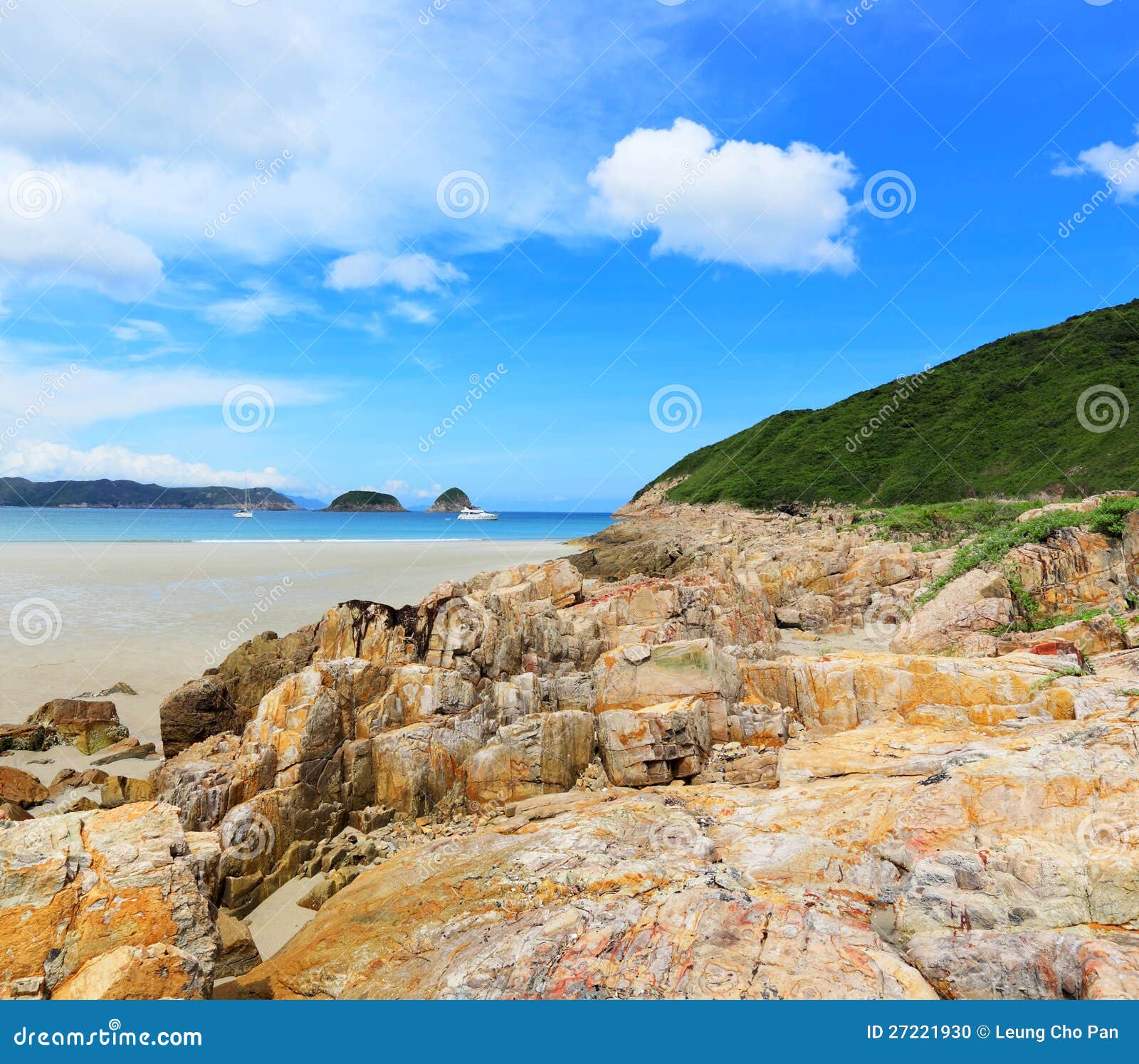 Sai Wan beach stock photo. Image of sand, travel, outdoor - 27221930