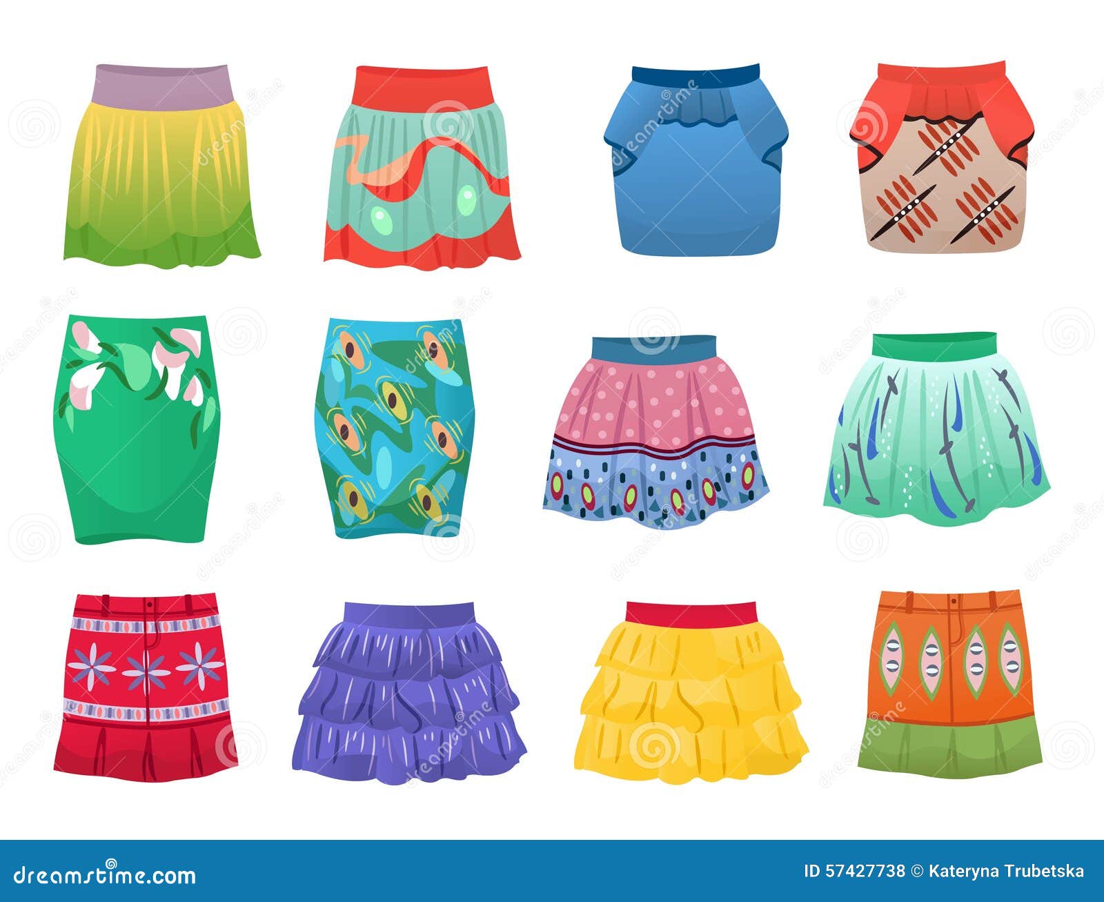 Saias Ilustrações, Vetores E Clipart De Stock – (1,445 Stock Illustrations)