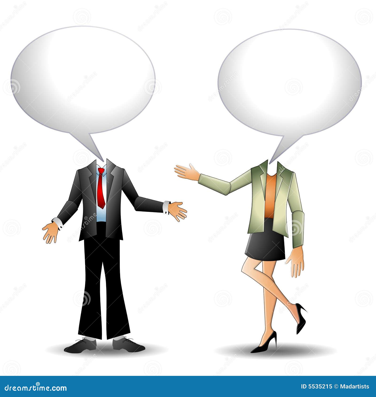 He Said she Said People stock illustration. Illustration of female ...