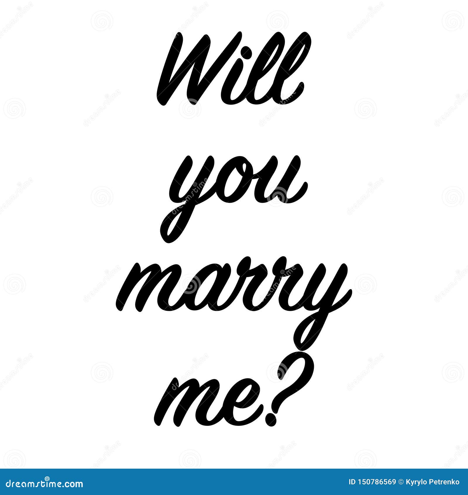 She Said Yes on Will You Marry Stock Vector - Illustration of cute ...