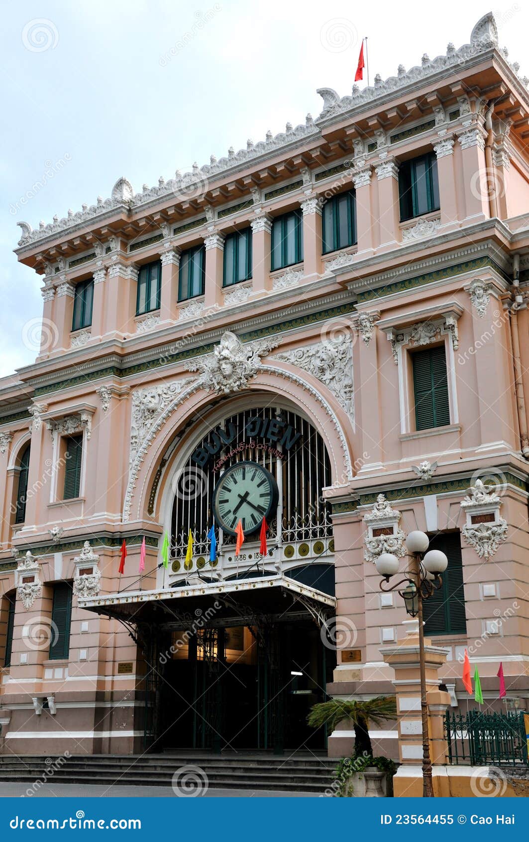 Saigon Center Post Office, VietNam Editorial Image - Image of ...