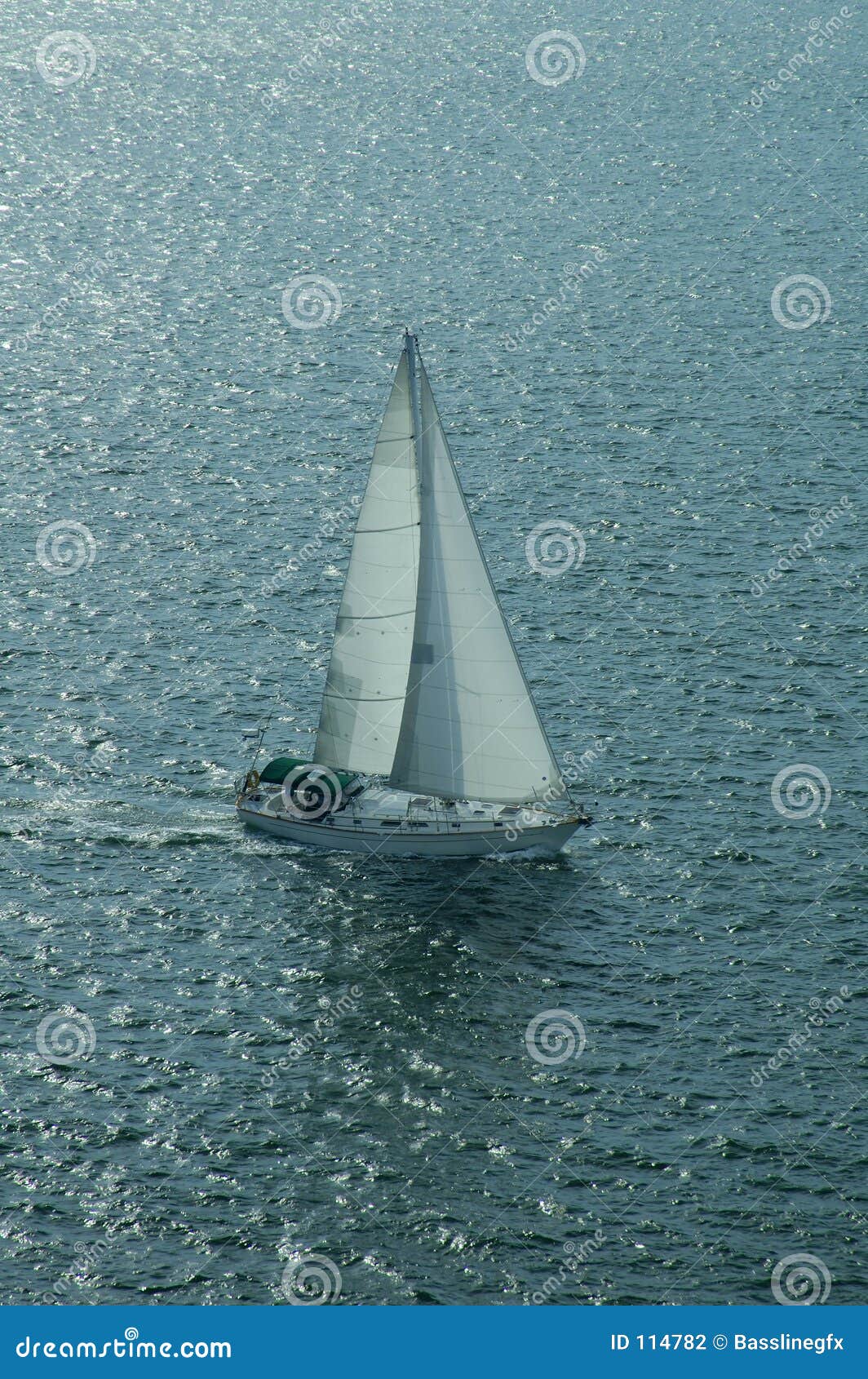 Sail Boat 2 stock photo. Image of waters, marine, boat - 114782