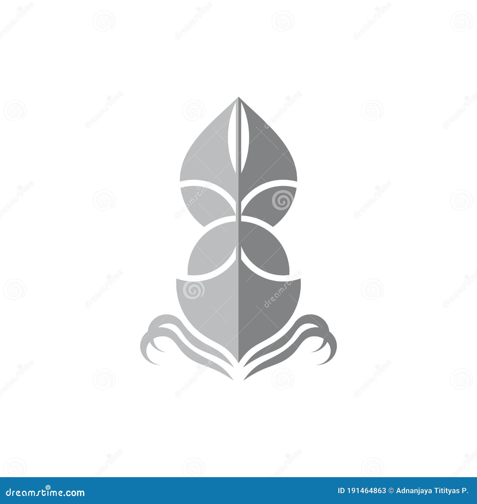 Sail Boat Shadow Design Symbol Logo Vector Stock Vector - Illustration ...