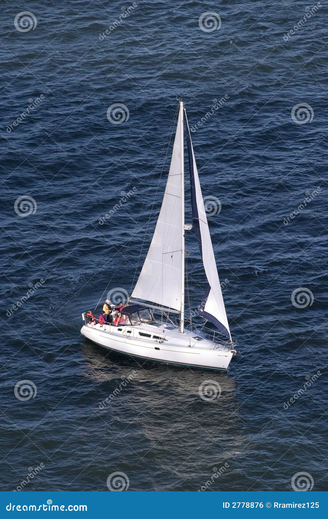 Sail Boat from the side stock photo. Image of sail, luxury - 2778876