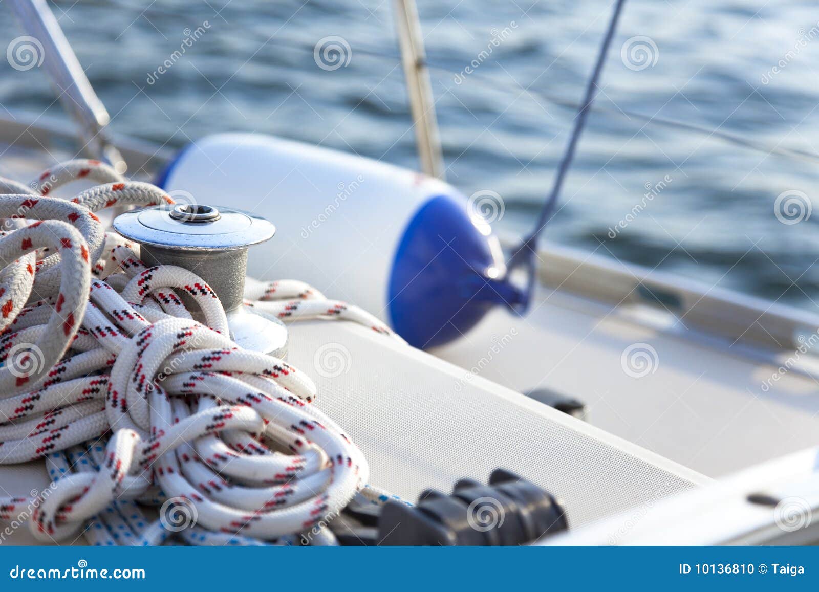 Sail Boat Winch / yachting stock photo. Image of sport - 10136810