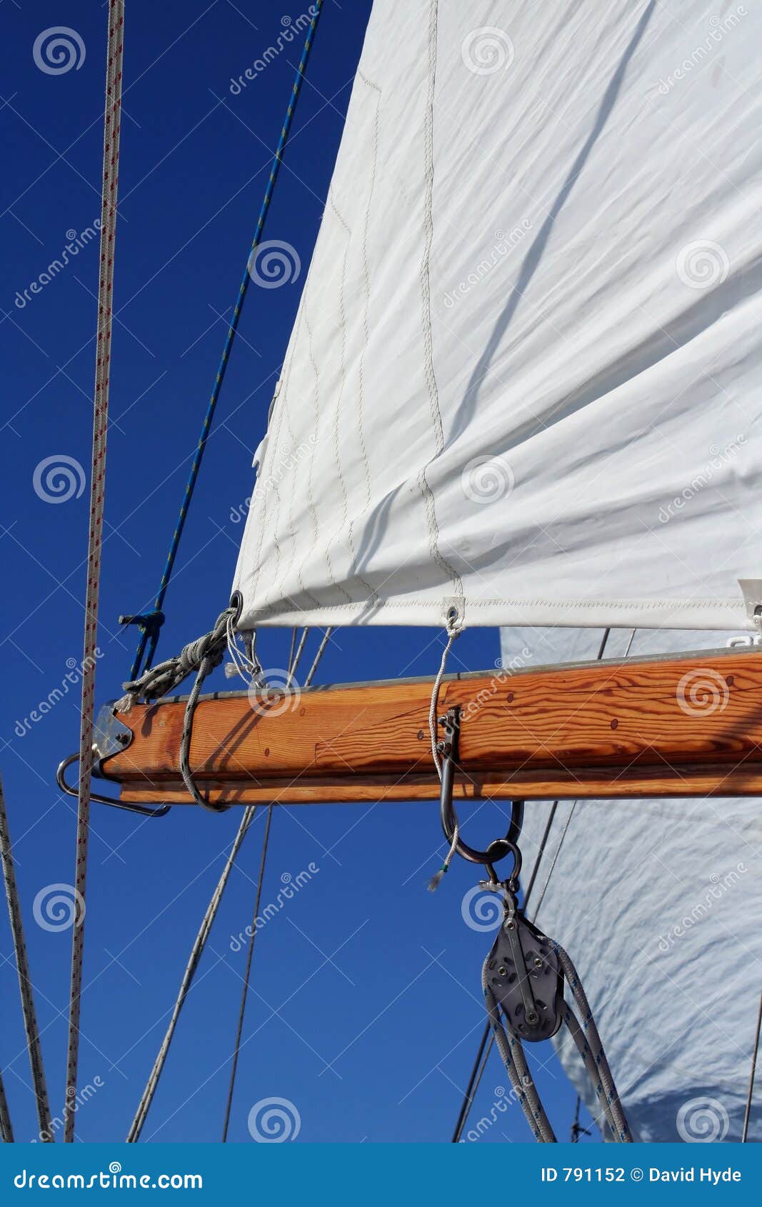 Sail and Boom, Portrait View Stock Photo - Image of ahoy, holiday: 791152