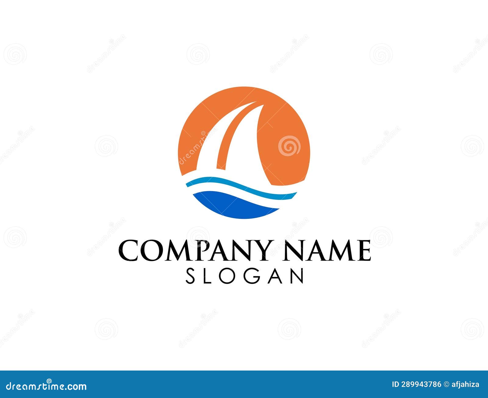 Sail Logo Design, Sailing With Letter S Logo Cartoon Vector ...