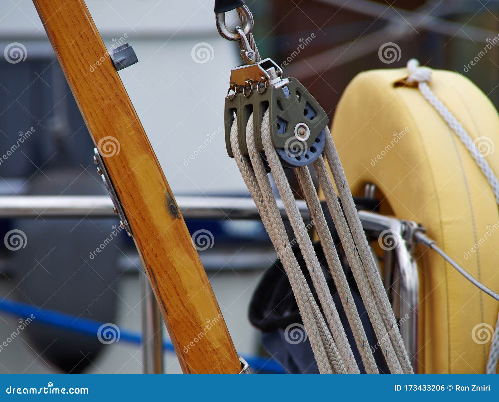 Sail and Rigging Mast and Ropes Stock Photo - Image of sailing, cruise ...