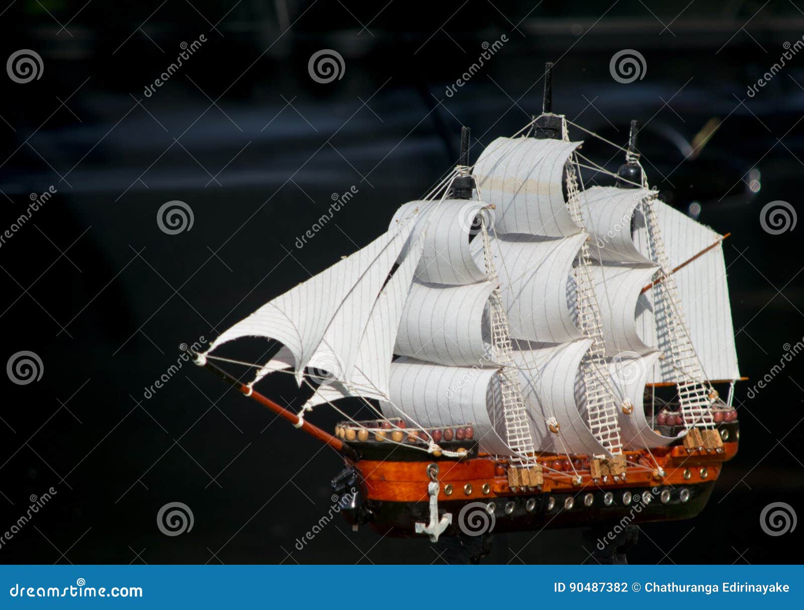 Sail Ship stock photo. Image of replica, wooden, sails - 90487382