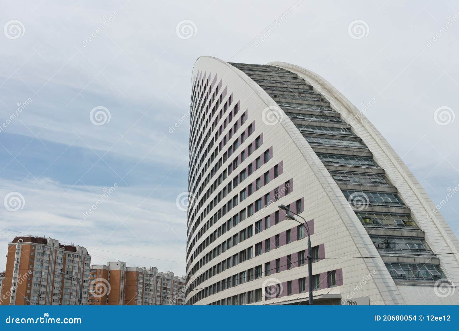 Sail Skyscraper in Moscow stock photo. Image of freedom - 20680054