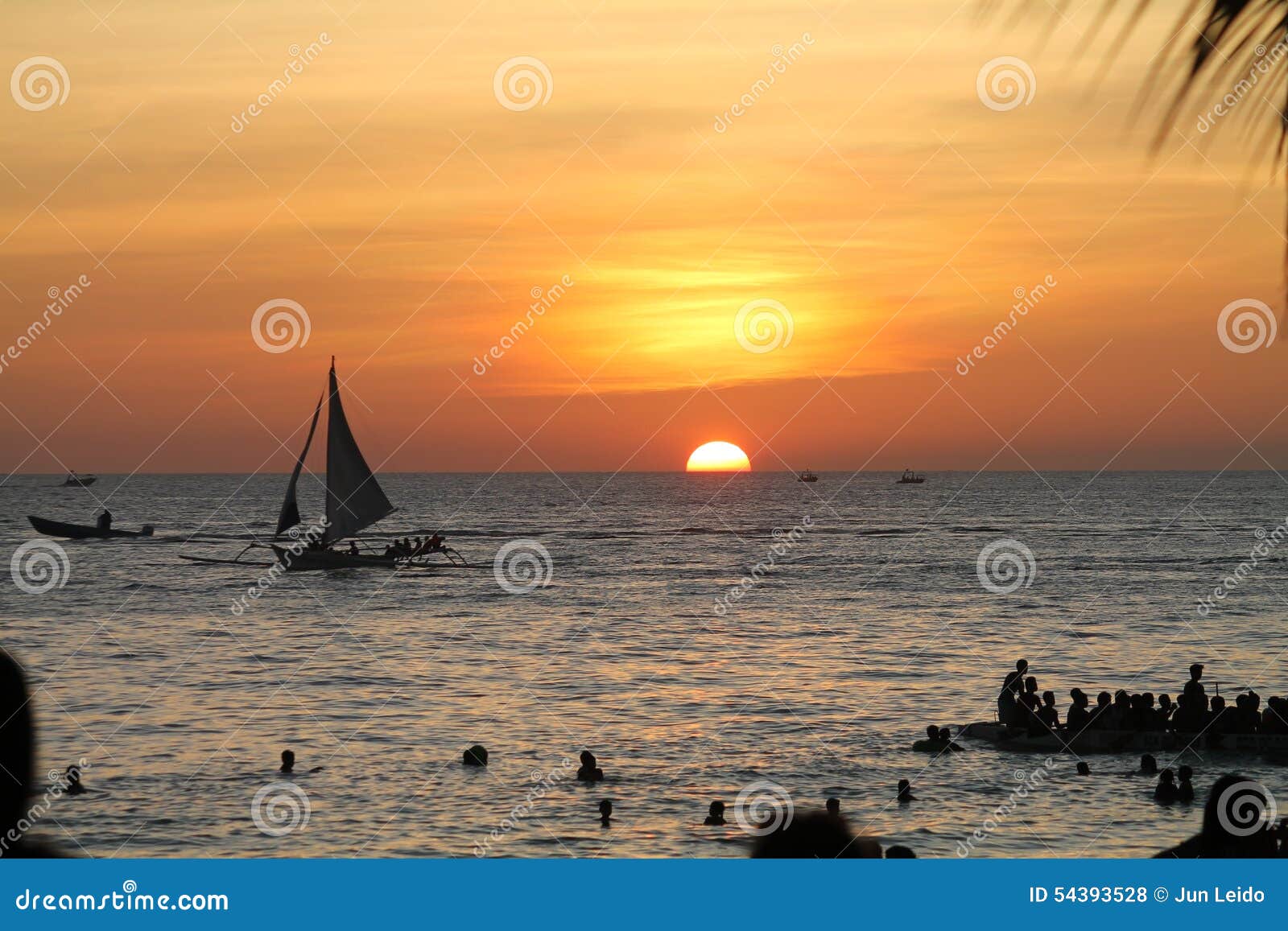Sail into sunset stock photo. Image of sunset, summer - 54393528