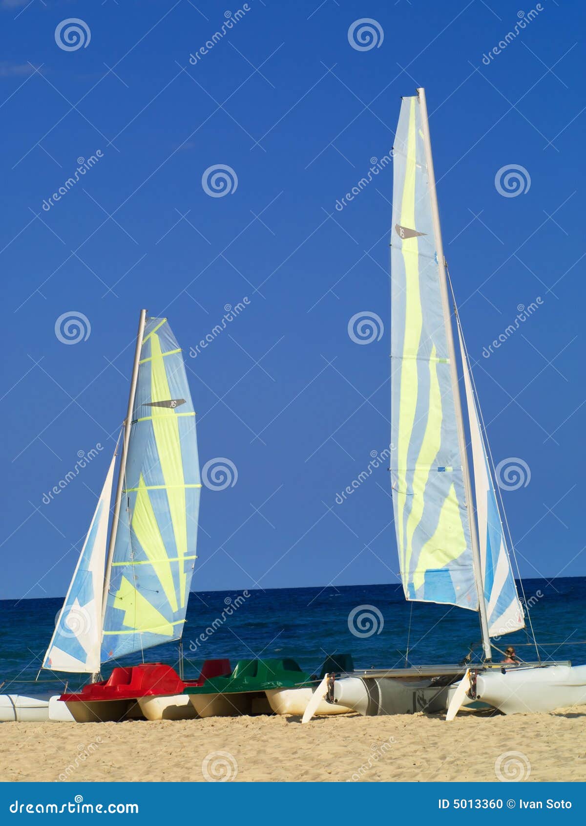 Sailboards on the beach stock photo. Image of hobbies - 5013360