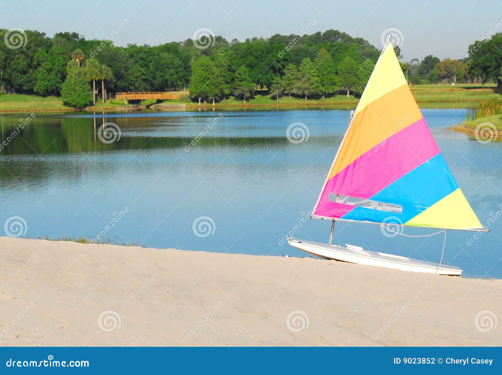 Sailboat on beach stock photo. Image of resort, sailboat - 9023852