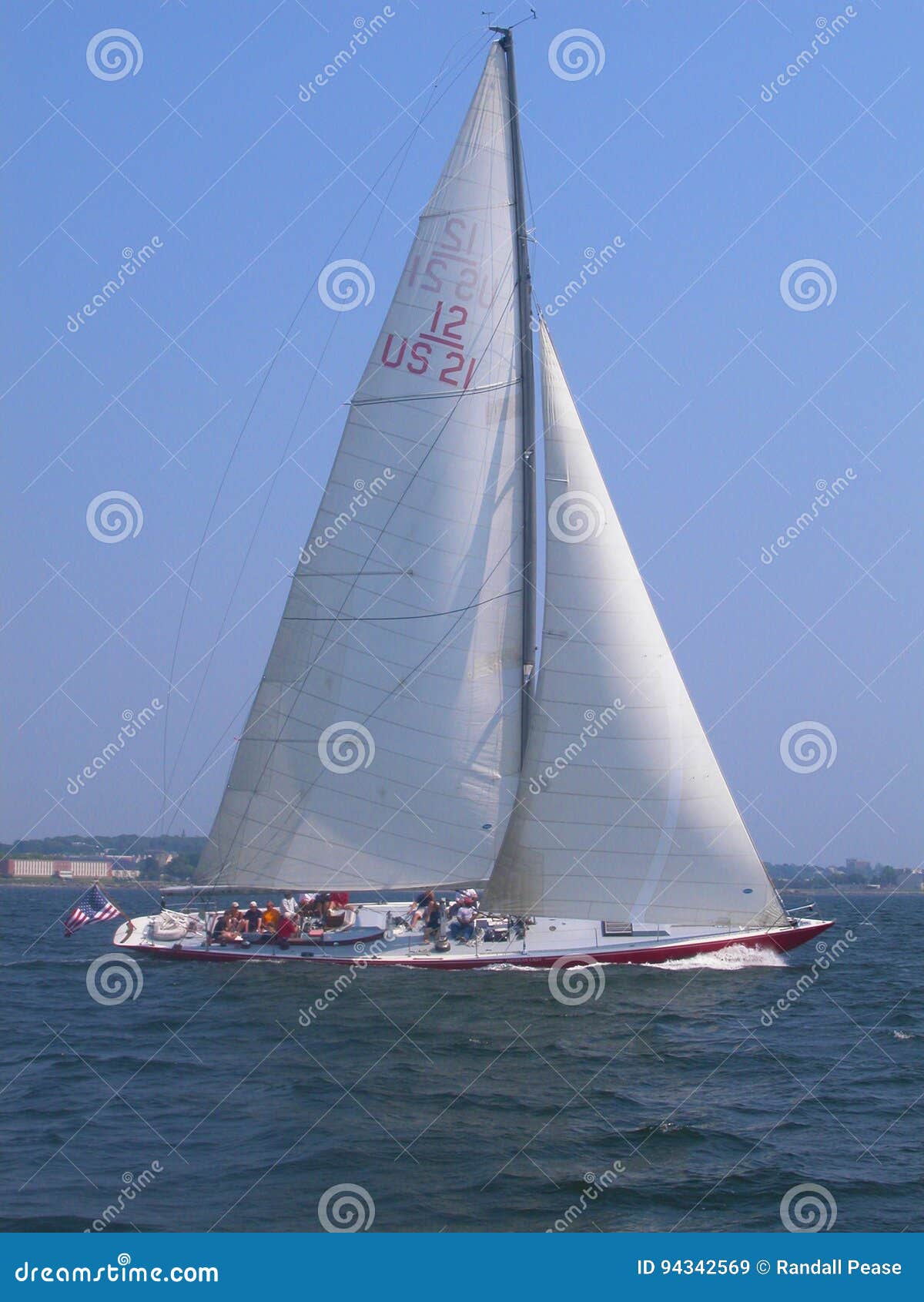 Sailboat editorial stock image. Image of sailboat, sail - 94342569