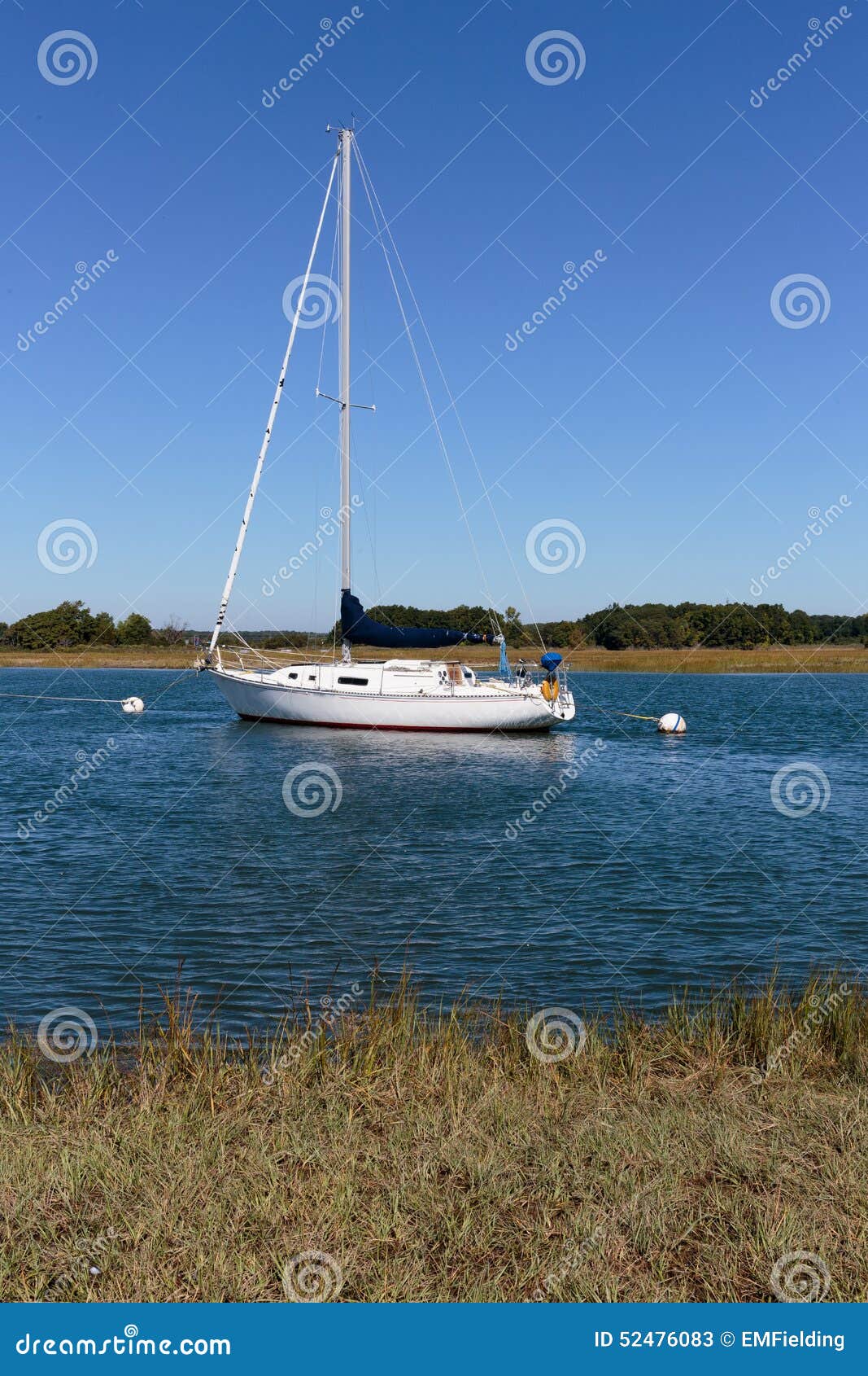 Sailboat Docked stock image. Image of ship, boat, sailboat - 52476083