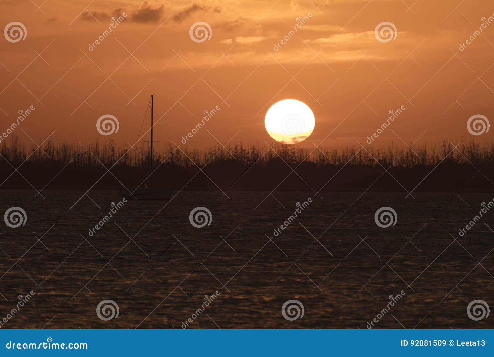 Sailboat at Dredger Key Sigsbee - Key West Florida Stock Image - Image ...