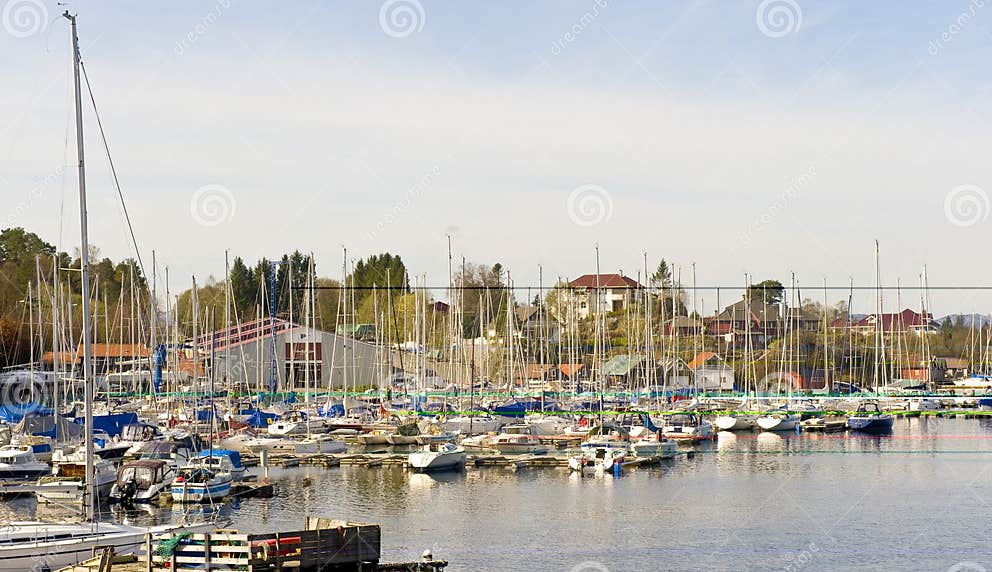 Sailboat harbour stock photo. Image of colorful, harbor - 9008914