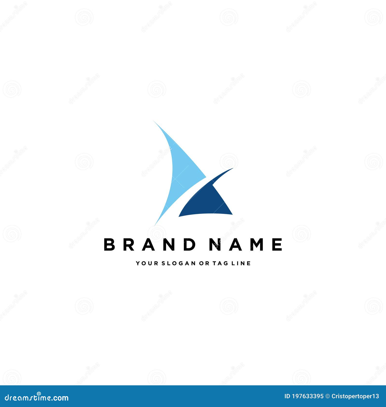 Sailboat Logo Design Vector Stock Vector - Illustration of sailboat ...