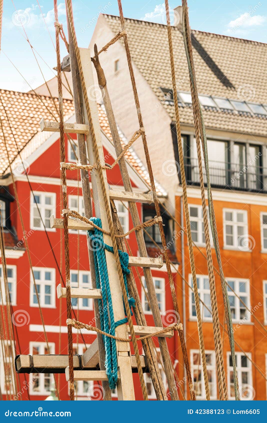 Sailboat mast stock image. Image of sail, kiel, beautiful - 42388123