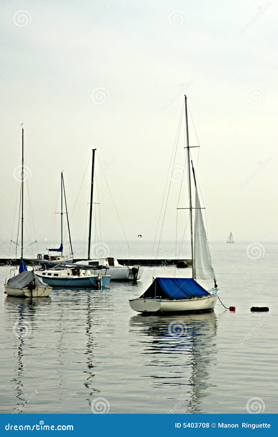 Sailboat Moorings Picture. Image: 5403708