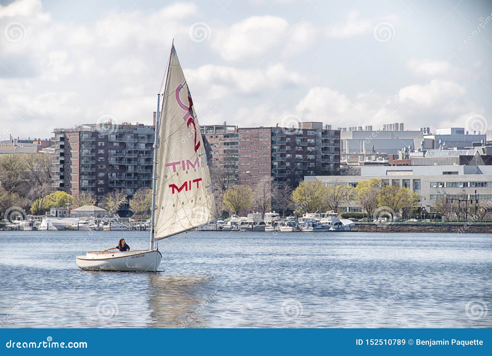 Sailboat on the Outside of a Building Editorial Stock Image - Image of ...
