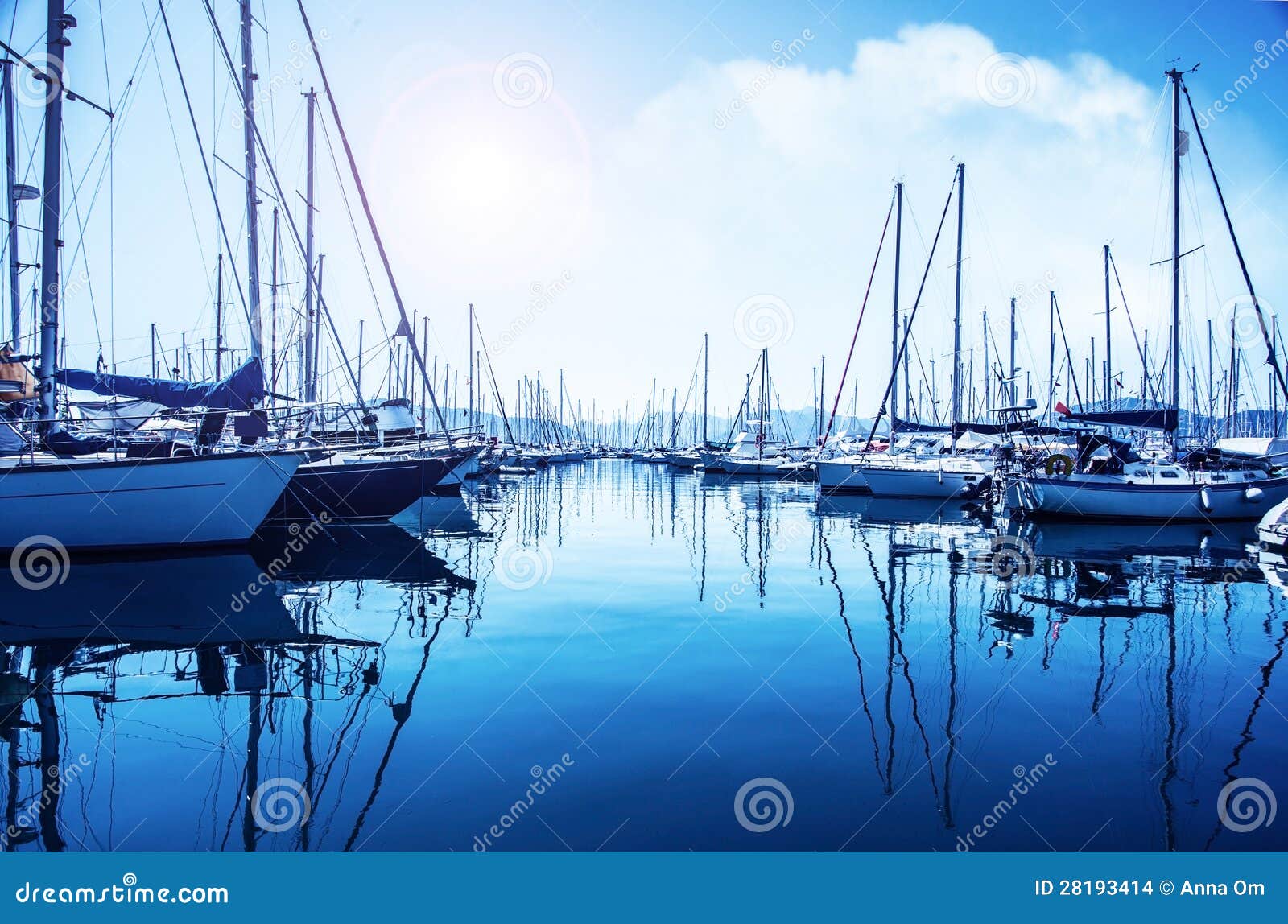 Sailboat port stock photo. Image of cruise, luxury, beauty - 28193414