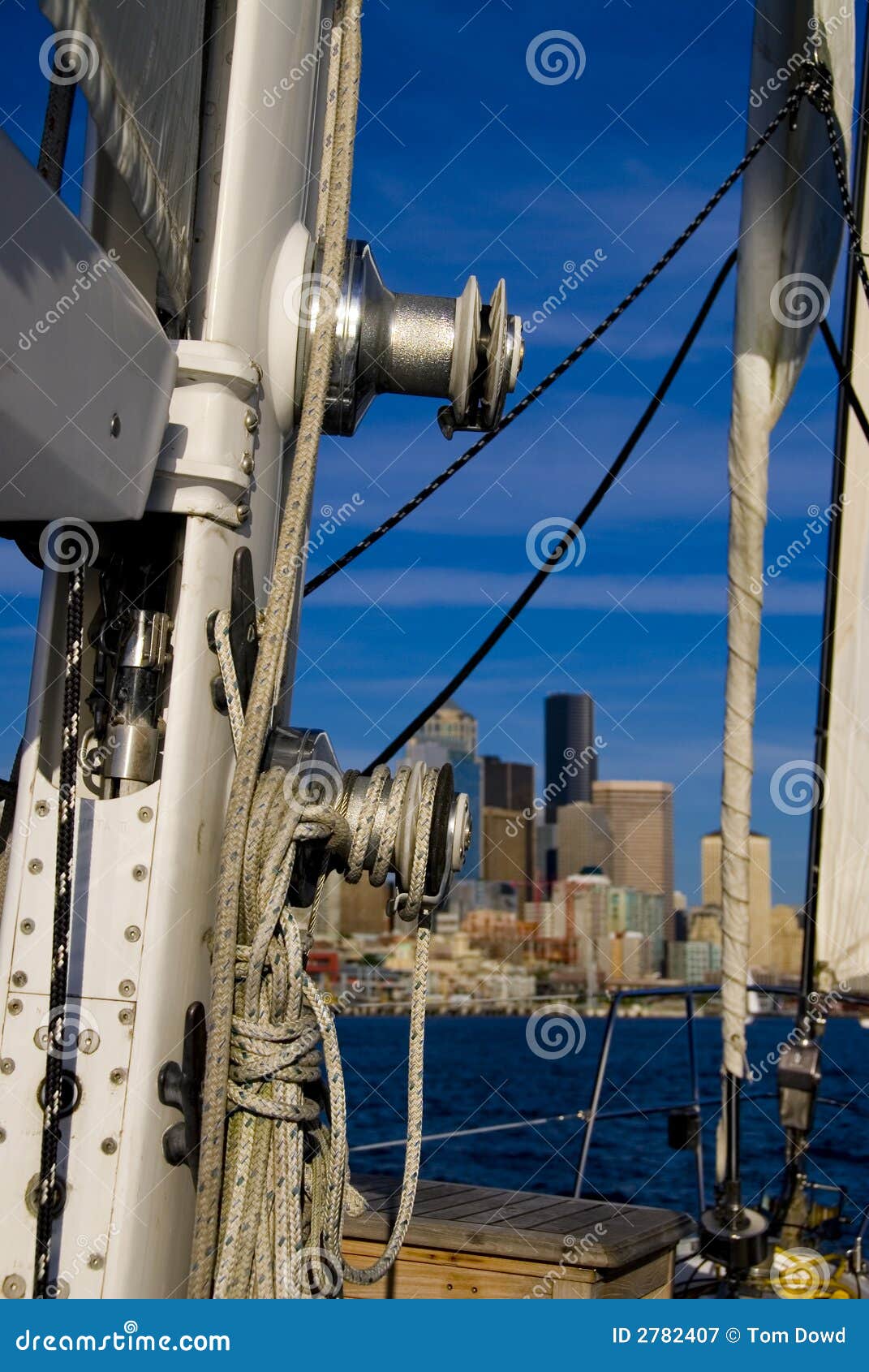 Sailboat Rigging stock image. Image of sail, sailing, sheet - 2782407