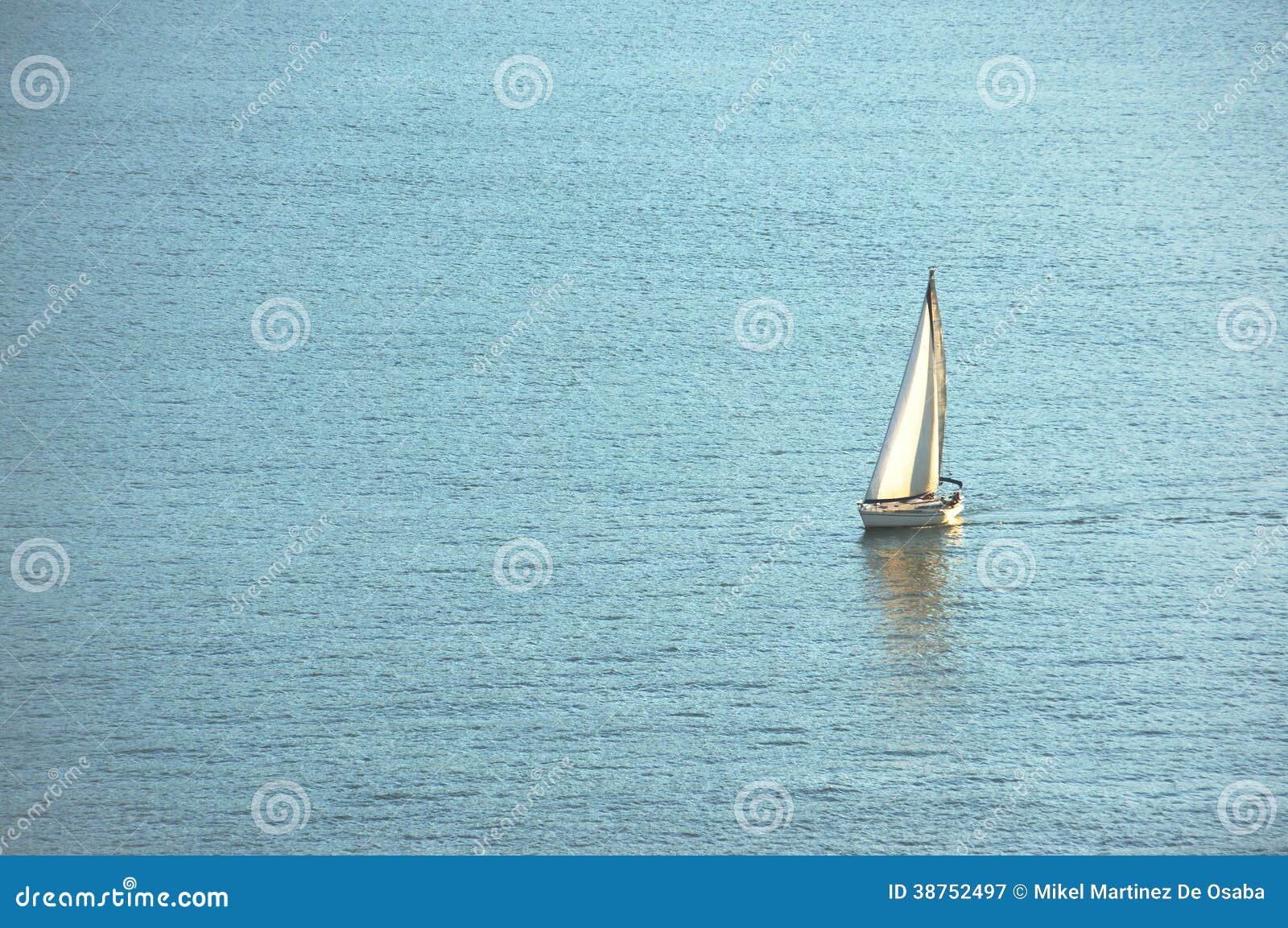 Sailboat sailing on water stock image. Image of sport - 38752497