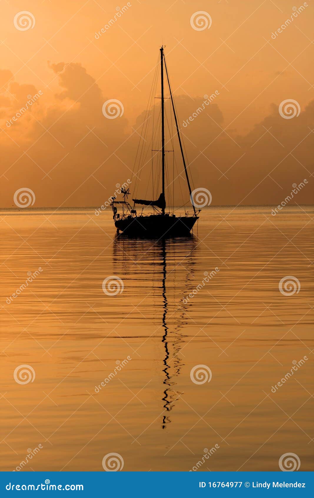 Sailboat sunrise stock image. Image of sailboat, sailing - 16764977