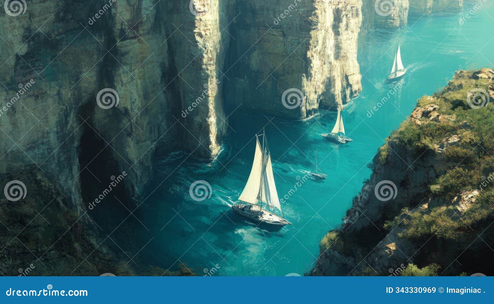 Tall Cliffs With Waves Pounding Royalty-Free Stock Photography ...