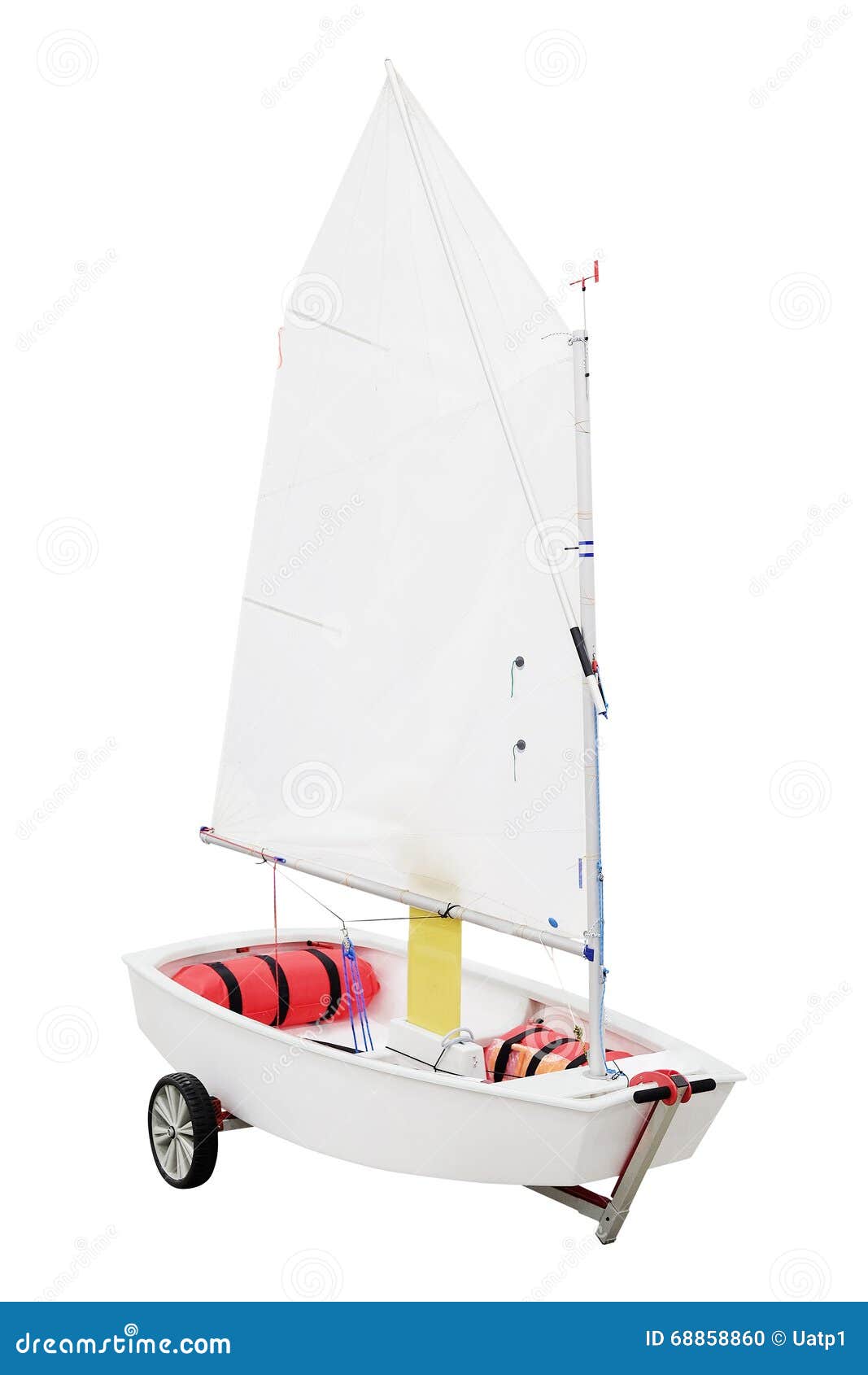 A sailer stock photo. Image of regatta, activity, ship - 68858860