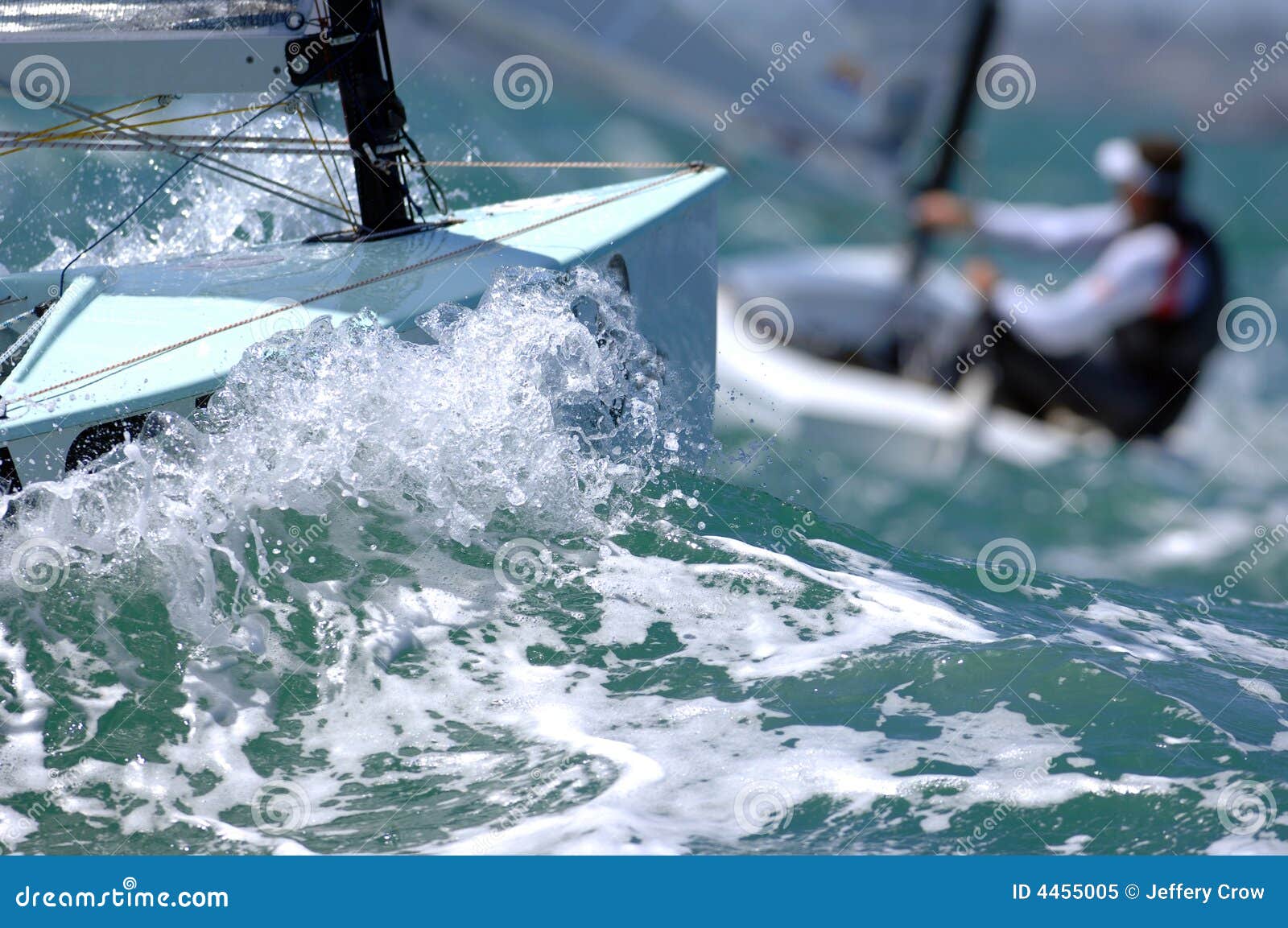 Sailing stock image. Image of sailing, team, competition - 4455005