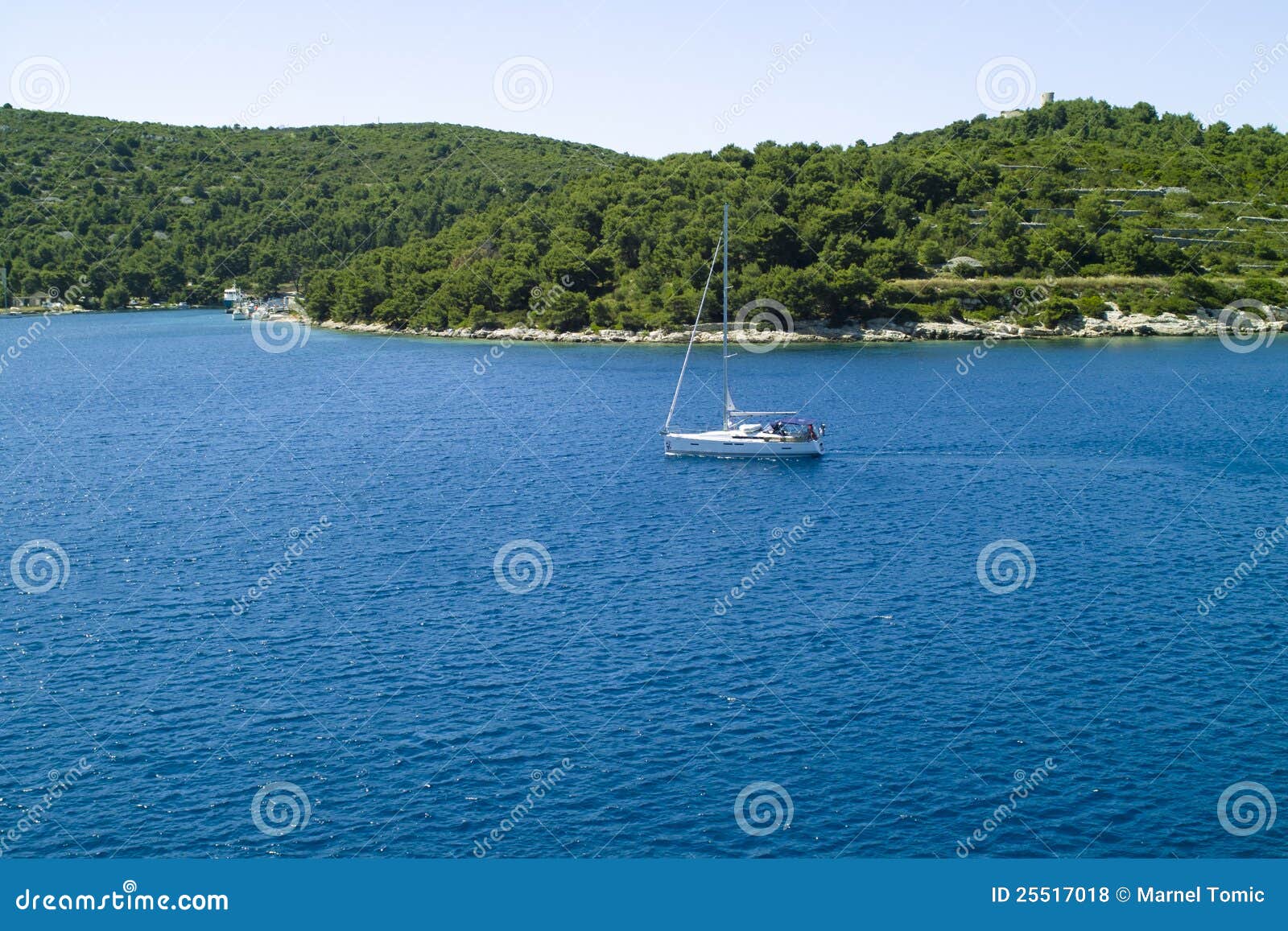 Sailing in the Adriatic Sea Stock Photo - Image of color, holiday: 25517018