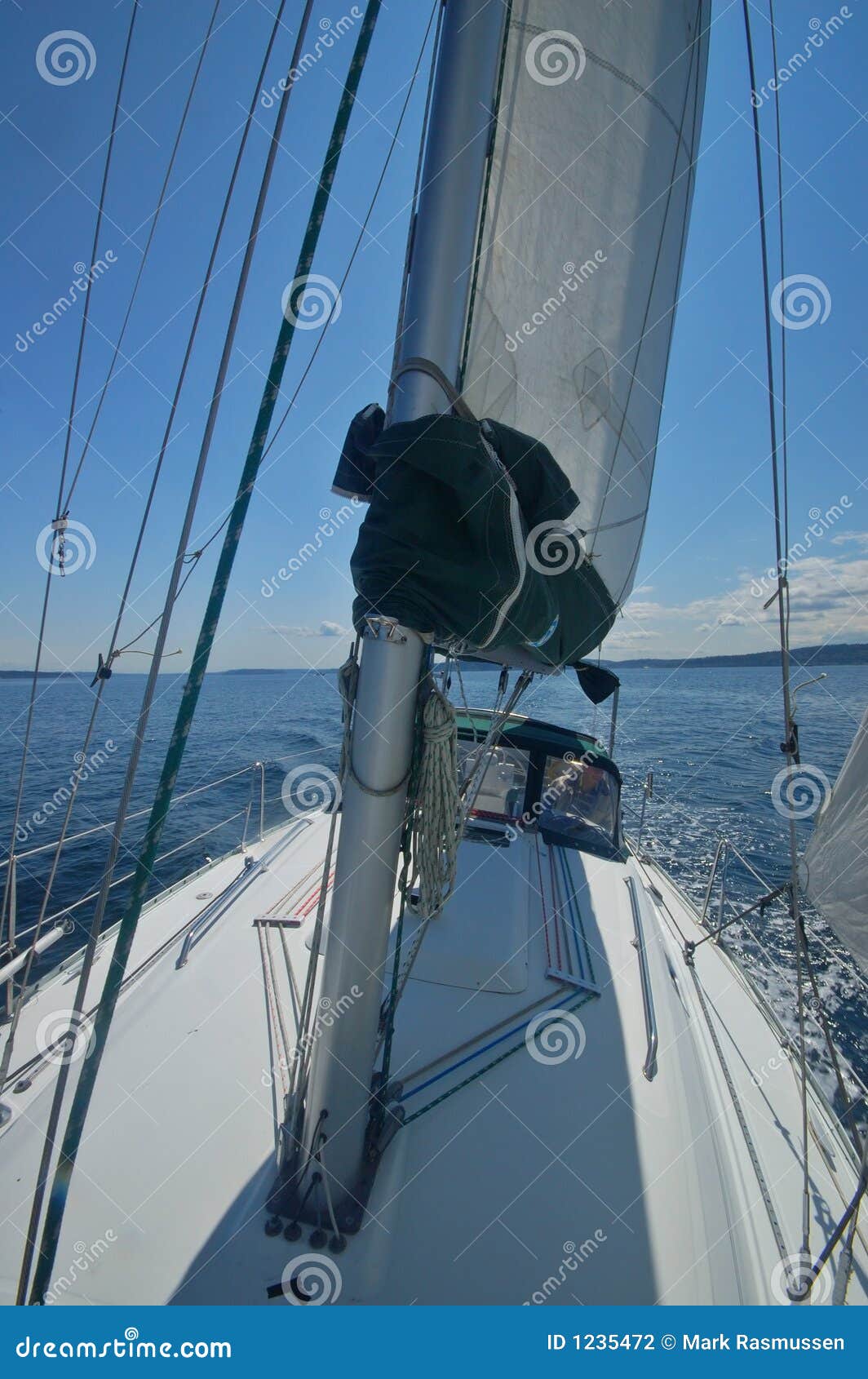 Sailing away stock photo. Image of expoloration, wind - 1235472