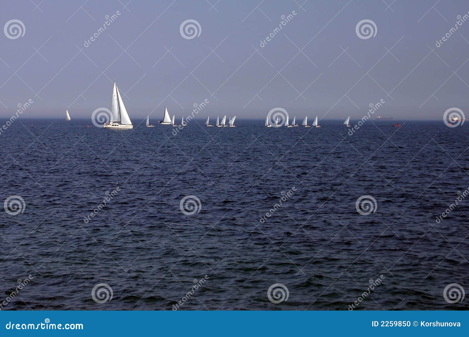 Sailing on Baltic sea stock photo. Image of sailor, scene - 2259850