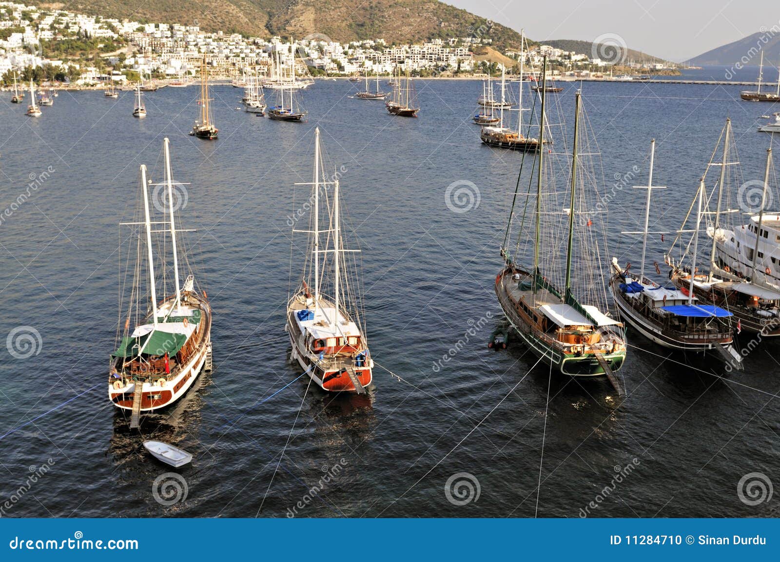 Sailing boat in Bodrum stock photo. Image of bodrum, destination - 11284710