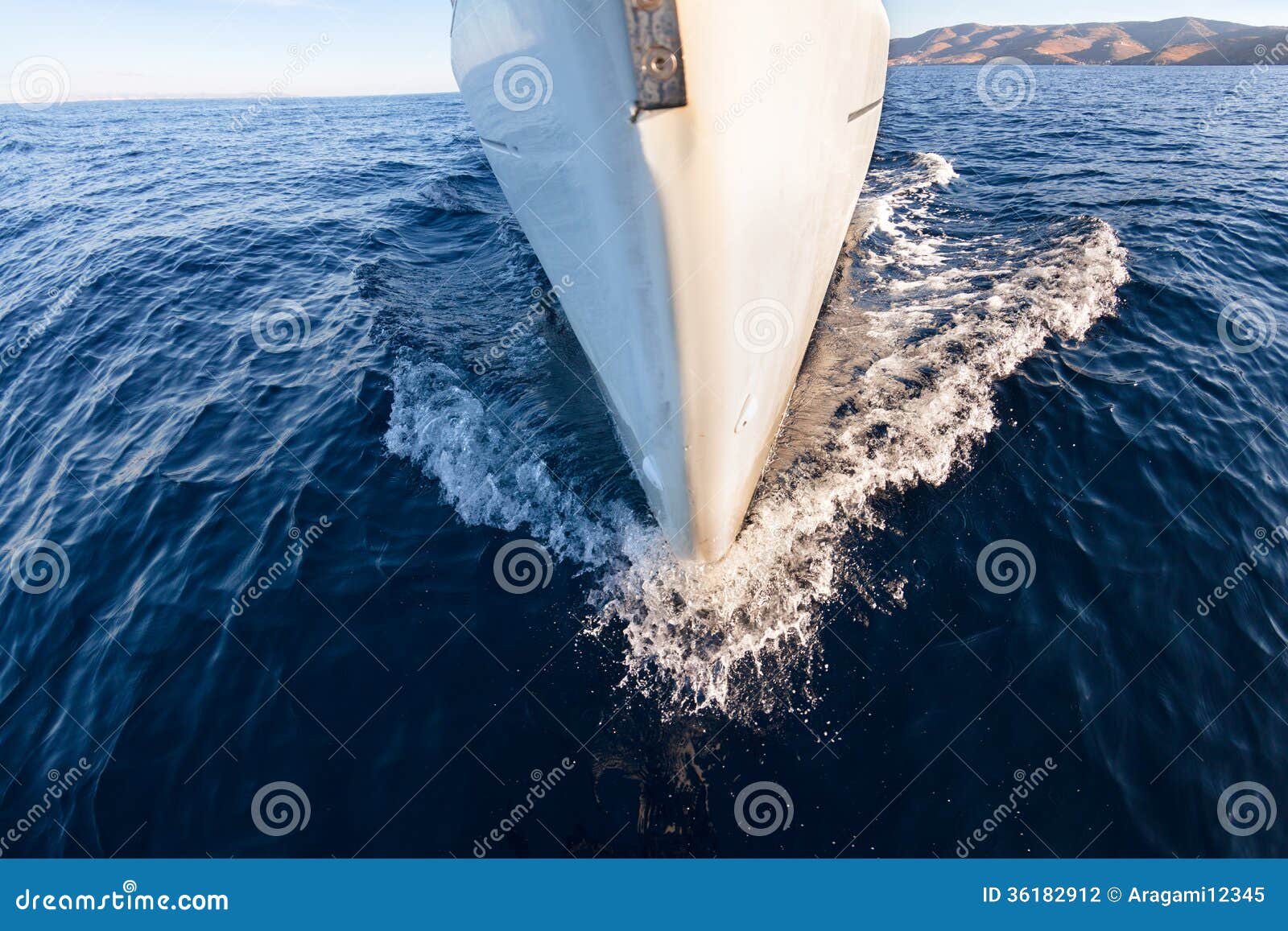 Sailing boat front view stock photo. Image of colorful - 36182912