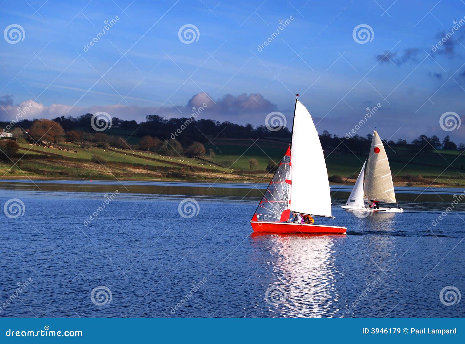 Sailing boat race stock image. Image of sailor, vessel - 3946179