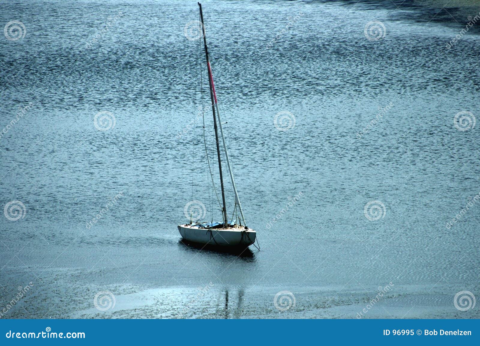 Sailing boat at rest stock image. Image of sailing, hobbie - 96995