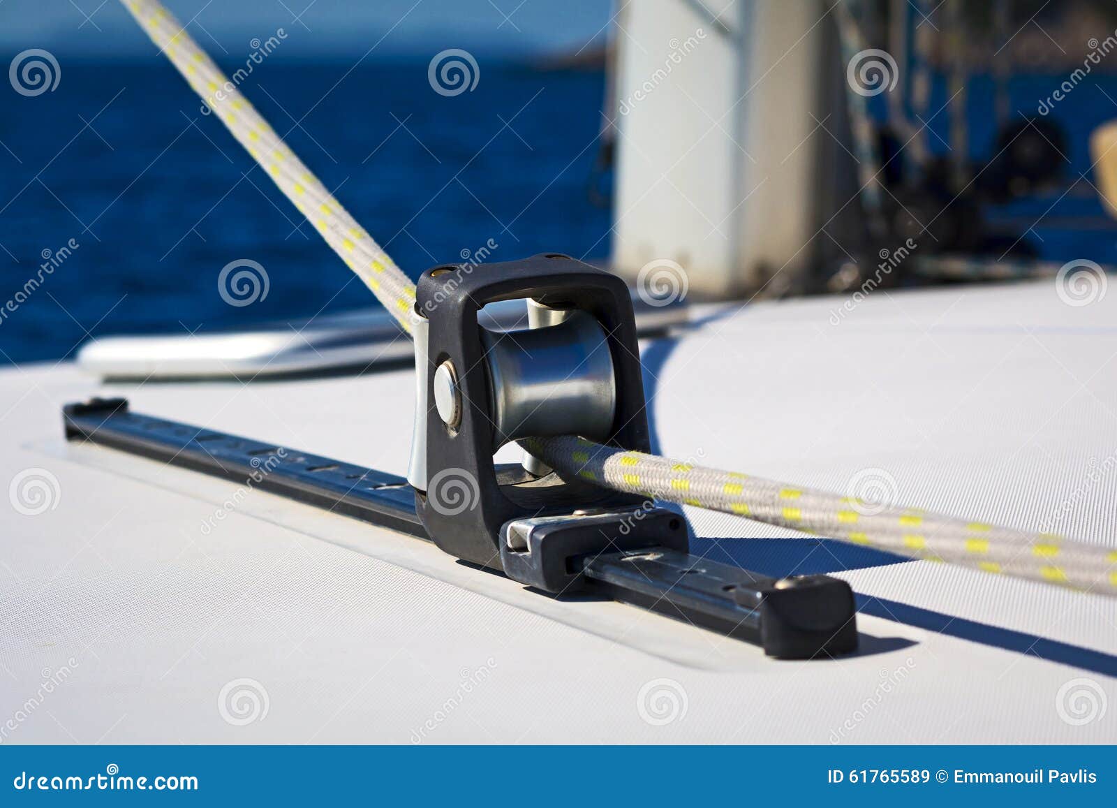 Catamaran Roller Furler Stock Photo | CartoonDealer.com #179181906