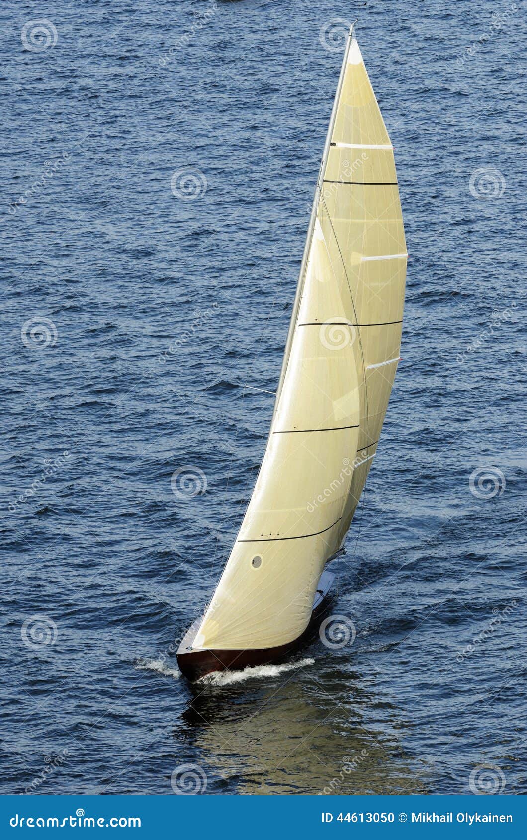 Sailing boat in the sea stock photo. Image of sports - 44613050