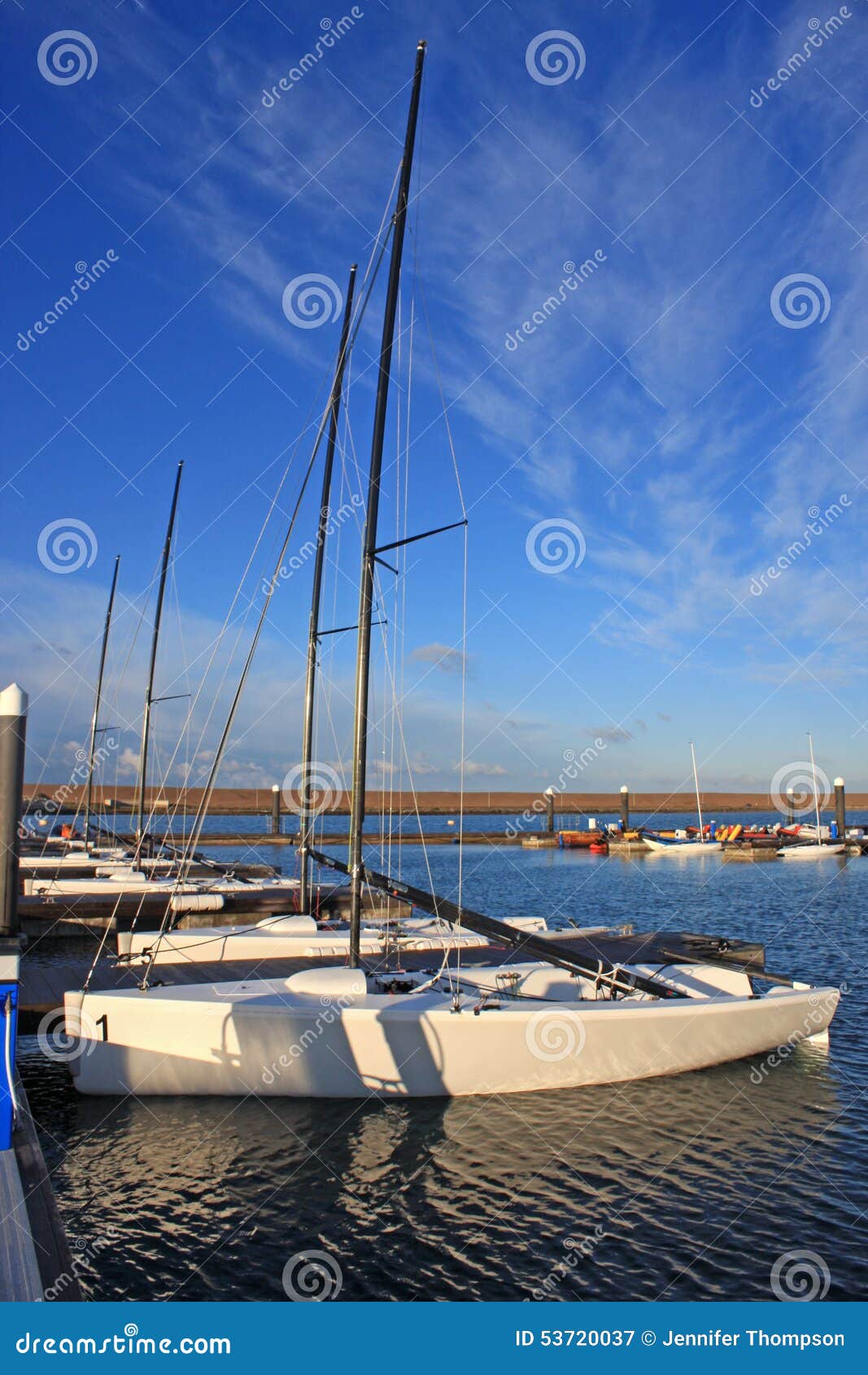 Sailing boats stock image. Image of dinghy, isle, england - 53720037